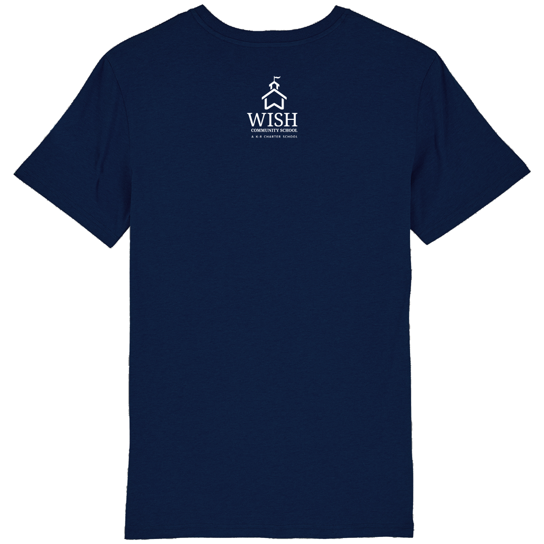 Pulse of WISH T-Shirt (Red & Navy Blue) – WISHStore.us
